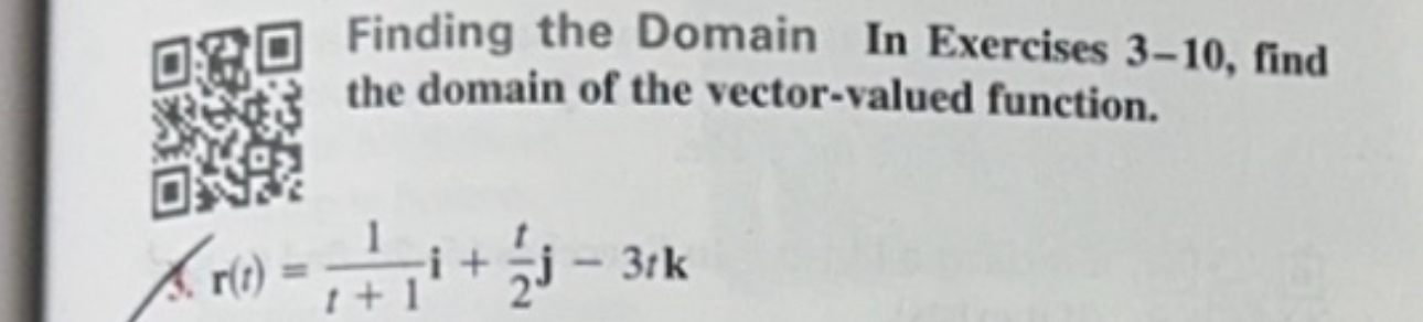 Solved Finding the Domain In Exercises 3-10, ﻿find the | Chegg.com