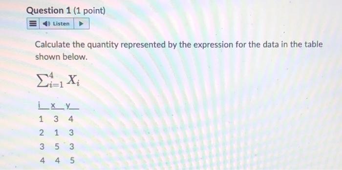 Solved Calculate the quantity represented by the expression | Chegg.com