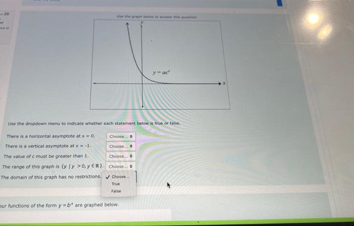 Solved Use the dropdown menu to indicate whether each | Chegg.com