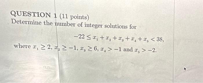 Solved using combinations of repetition Determine the number | Chegg.com