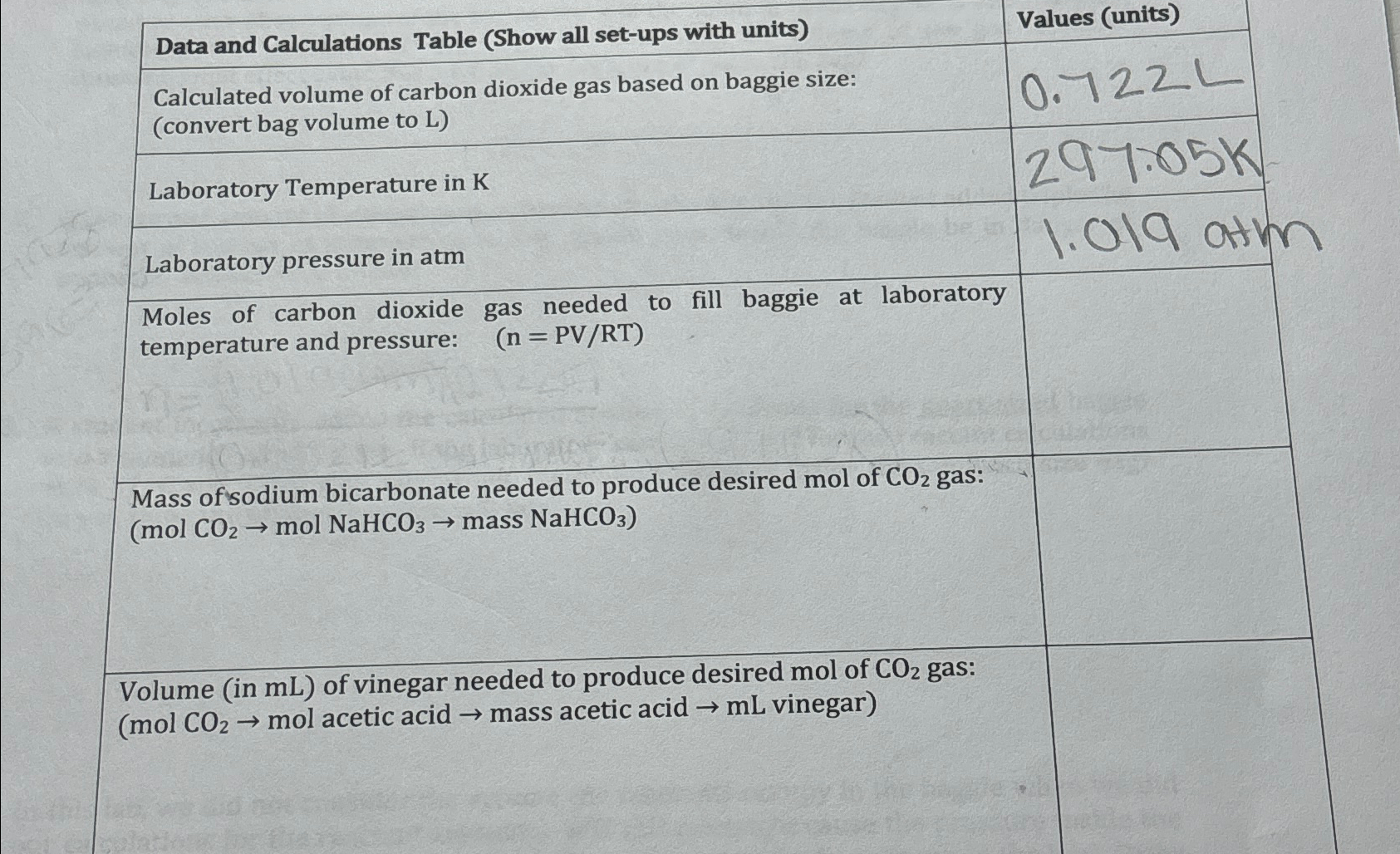 Solved Need help with the last three calculations | Chegg.com