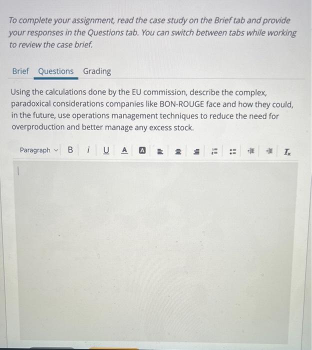 Solved To complete your assignment, read the case study on | Chegg.com