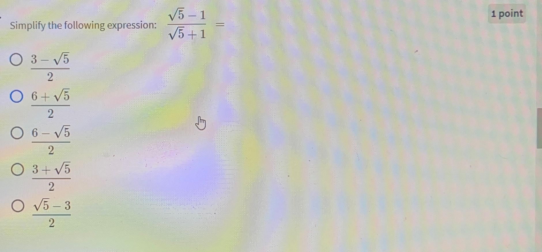 Solved Simplify the following expression: 52-152+1=1 | Chegg.com