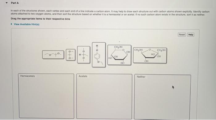 Solved Part A In each of the structures shown, each vertex | Chegg.com