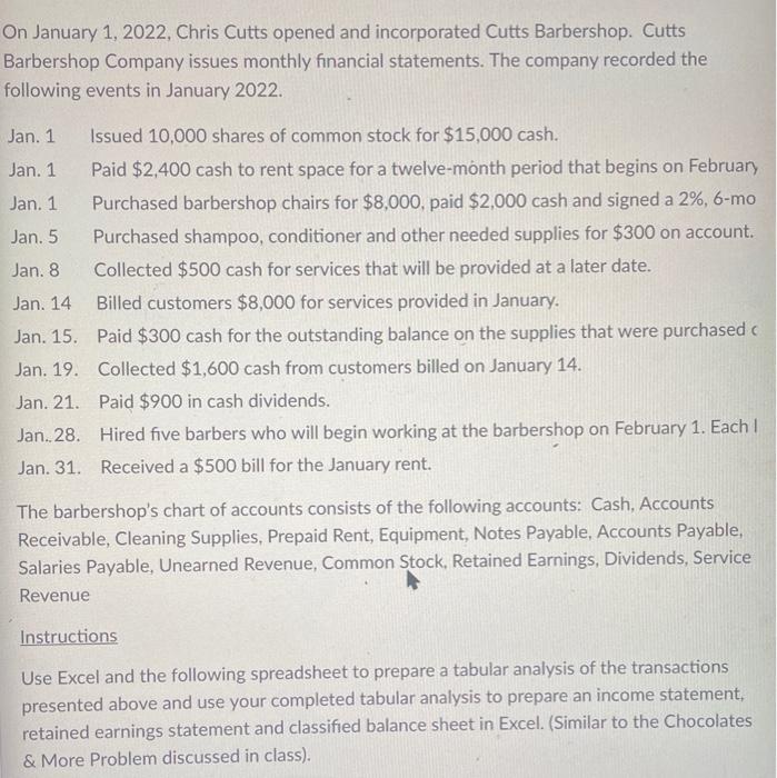 Solved Could someone help make me a Tabular analysis of | Chegg.com