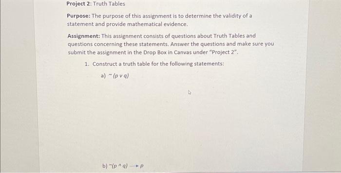 Solved Purpose: The purpose of this assignment is to | Chegg.com