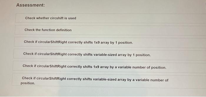 Solved Problem Given a circular' row array A and an interger | Chegg.com