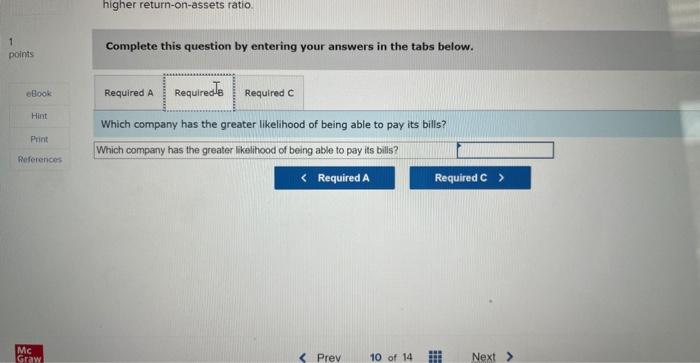 Solved Exercise 9-15A (Static) Using the current ratio to | Chegg.com