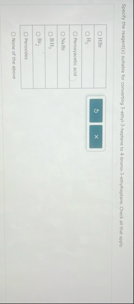Solved Specify the reagent(s) ﻿suitable for converting | Chegg.com