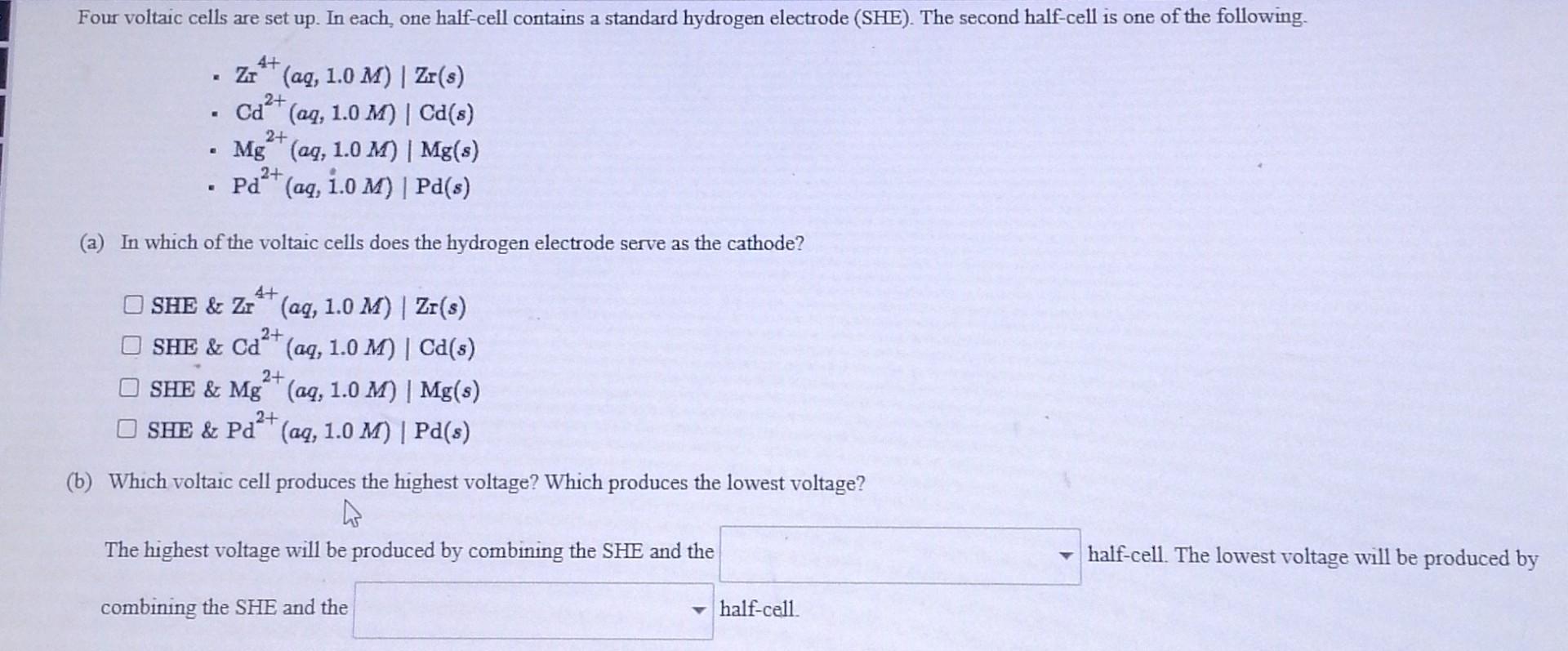 Solved Calculate the Asp of the following compounds, given | Chegg.com