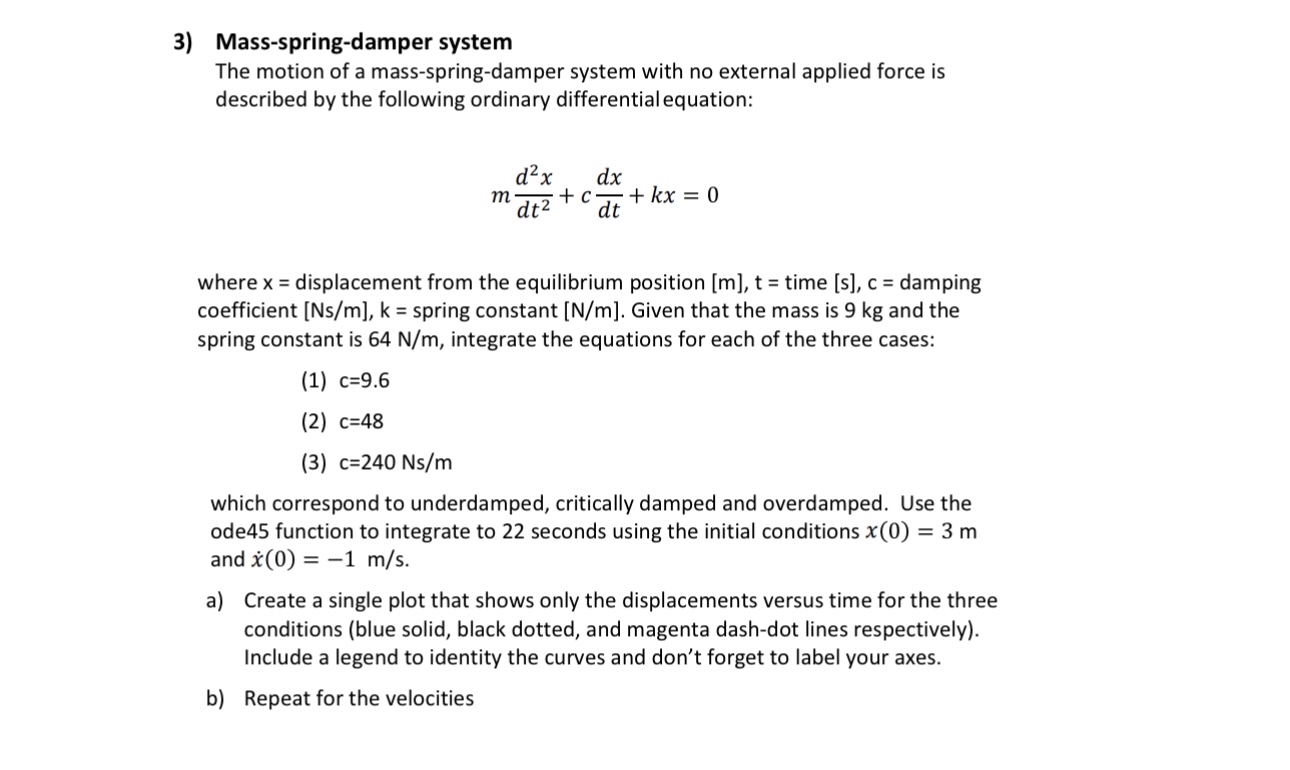 Solved Matlab Only Please Make Code Copyable And Show The 5810