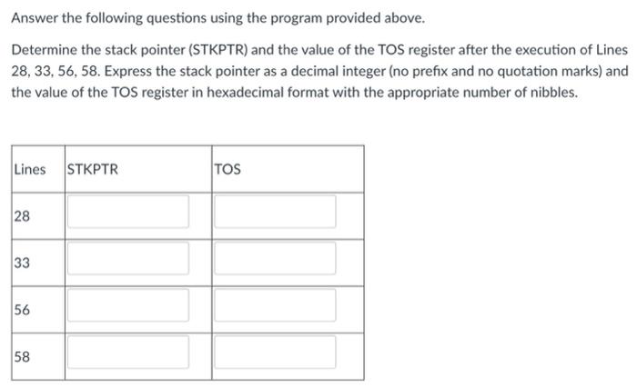 Solved Program Memory Address Line Source 000000 000000 | Chegg.com
