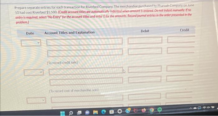Solved Prepare separate entries for each transaction for | Chegg.com