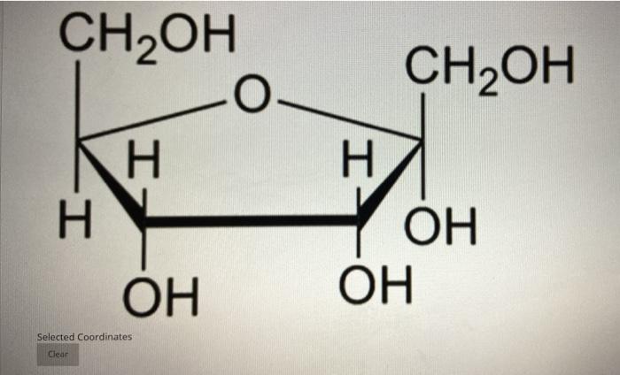 Solved 21) Click on the anomeric oxygen atom in the | Chegg.com