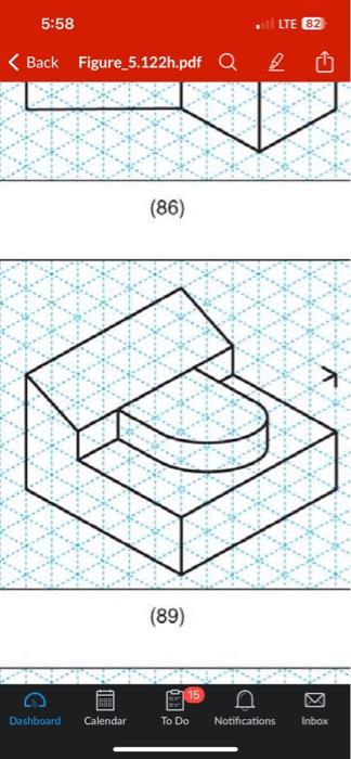Solved how to draw top, rightside, and fromt view on | Chegg.com
