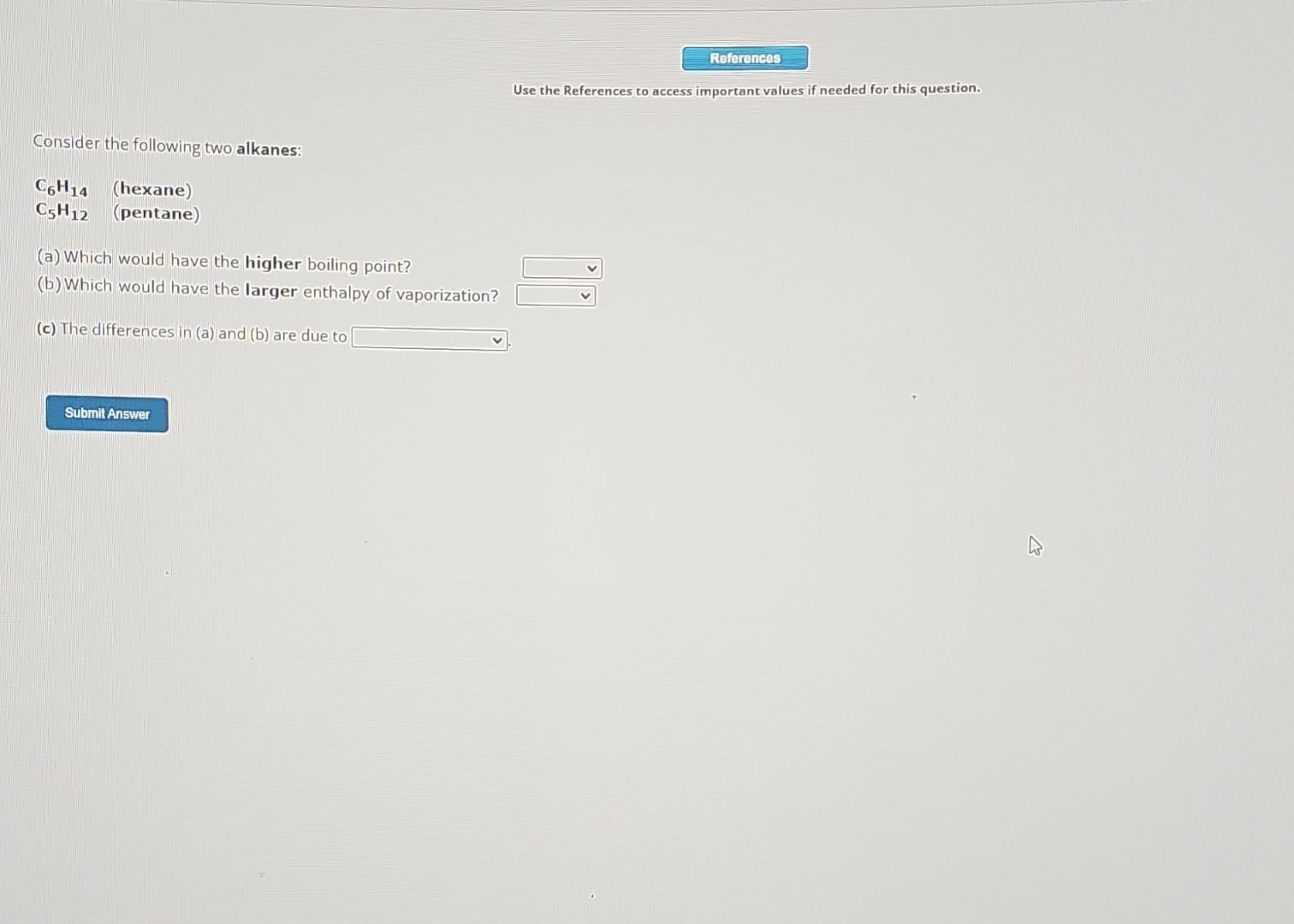 Solved Use the References to access important values if | Chegg.com