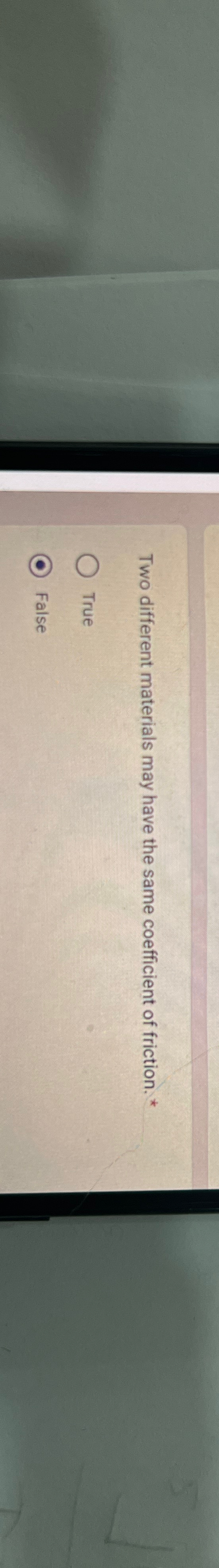 Solved Two different materials may have the same coefficient | Chegg.com