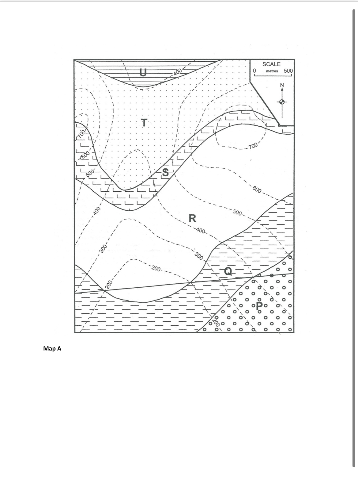 Solved Exercise ( 40 ﻿points)Map A (next page)(a) ﻿Draw | Chegg.com