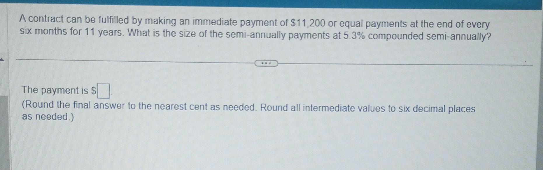 Solved A contract can be fulfilled by making an immediate | Chegg.com