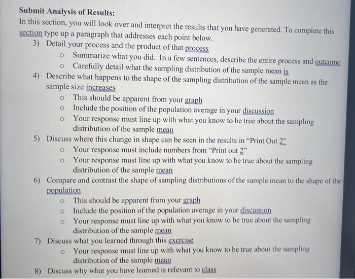 section type up a paragraph that addresses each point | Chegg.com