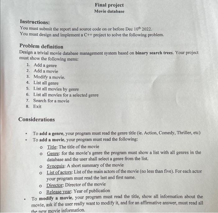 Solved Instructions: You must submit the report and source | Chegg.com