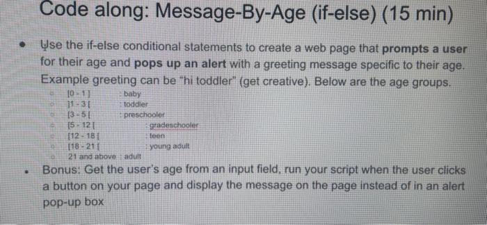 Solved need a index.html and a script.js instructions below | Chegg.com