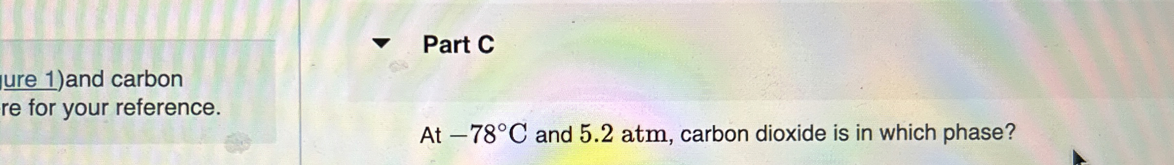 Solved Part Cure 1) ﻿and carbon re for your reference.At | Chegg.com