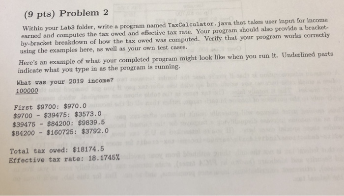 Solved 9 Pts Problem 2 Within Your Lab3 Folder Write A 