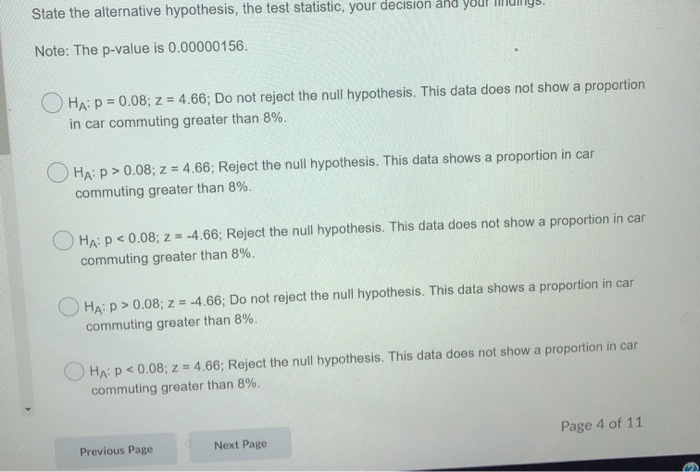 Solved Select the most appropriate response. Five years ago, | Chegg.com