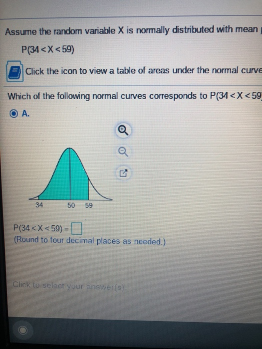 Solved Assume the random variable X is normally distributed | Chegg.com