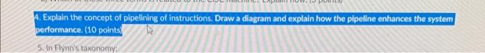 Solved . Explain the concept of pipelining of instructions. | Chegg.com