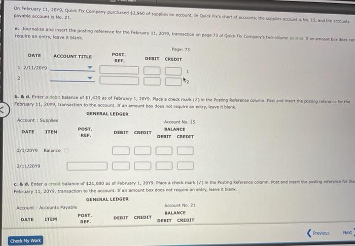 Solved On February 11, 2049, Quick Fox Company purchased | Chegg.com