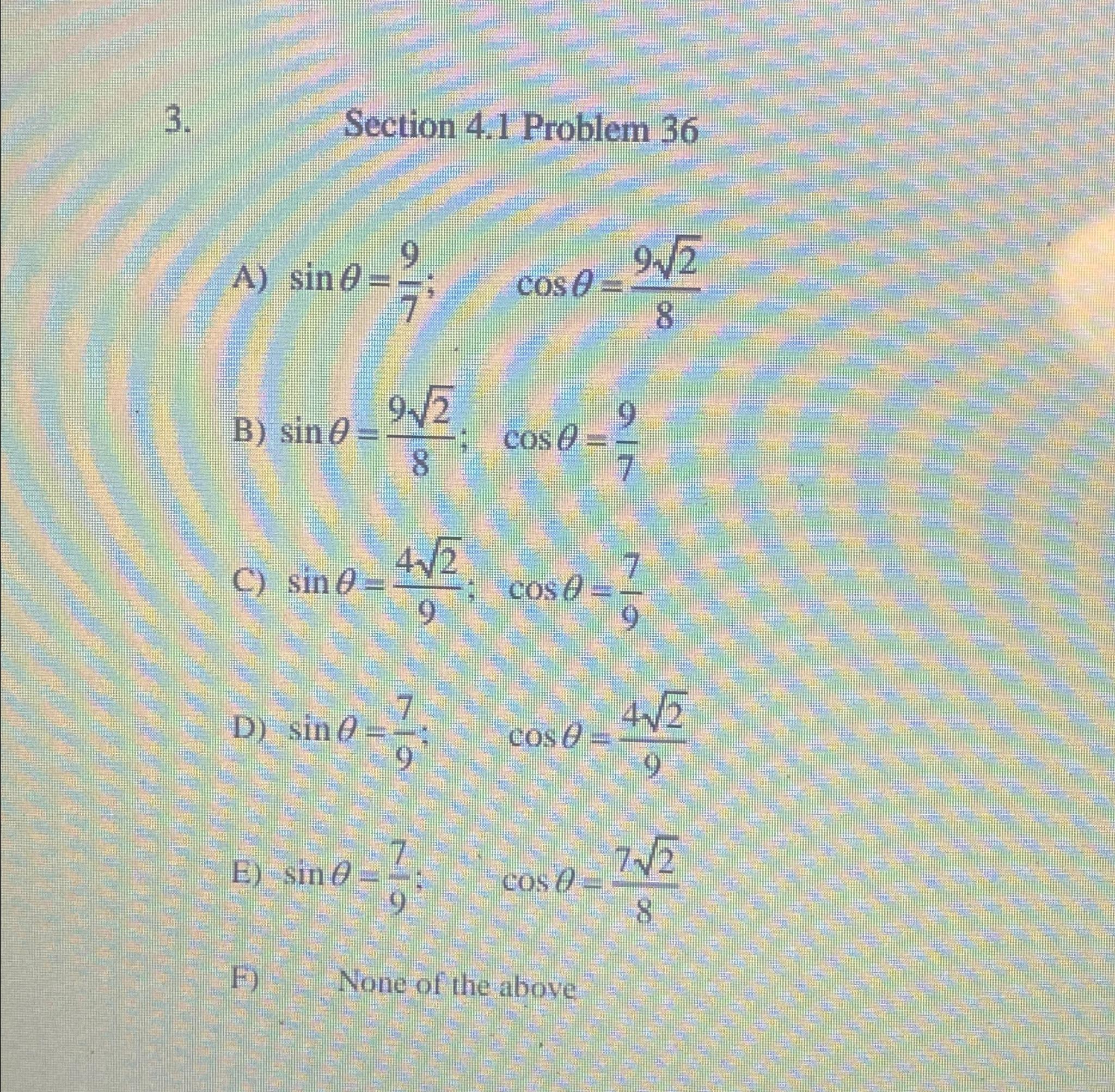 Solved Section 4.1 ﻿Problem | Chegg.com