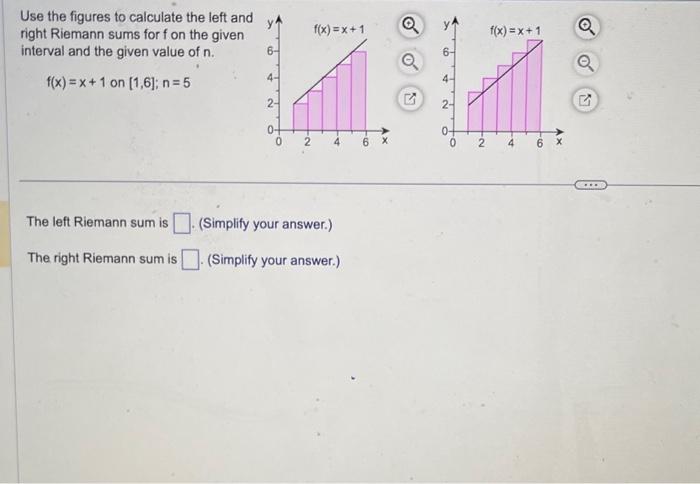 Solved Use the figures to calculate the left and right | Chegg.com