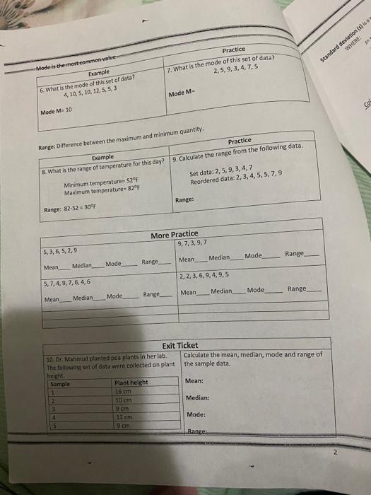 Solved BIOSTATISTICS- Learning Objectives: Able to | Chegg.com