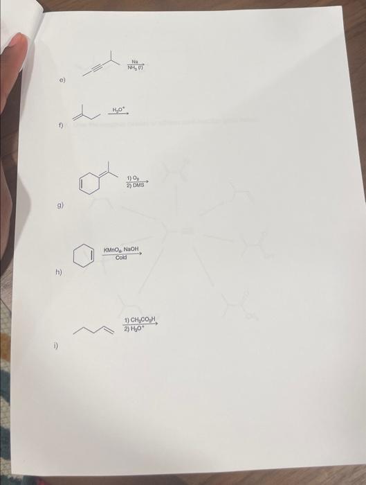 Solved 1. Draw the mechanism for the reaction of cyclohexene | Chegg.com