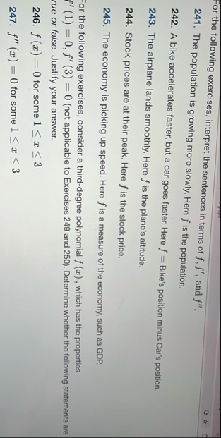 Solved For the following exercises, consider a third-degree | Chegg.com