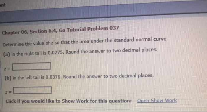 Solved Chapter 06, Section 6.4, Go Tutorial Problem 037 | Chegg.com
