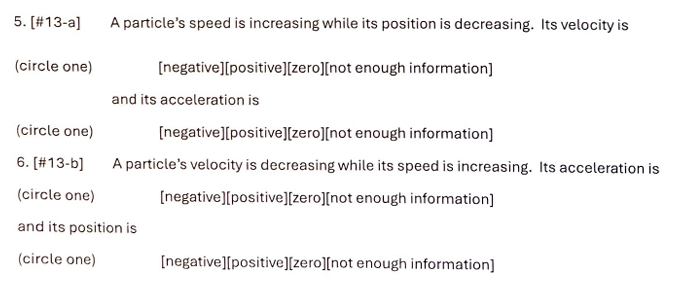 Solved [#13-a] ﻿A particle's speed is increasing while its | Chegg.com