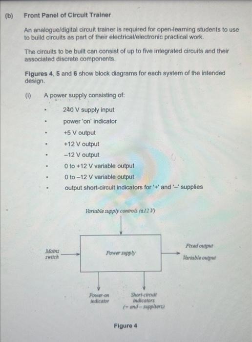 Solved Produce a product specification and detailed drawing | Chegg.com