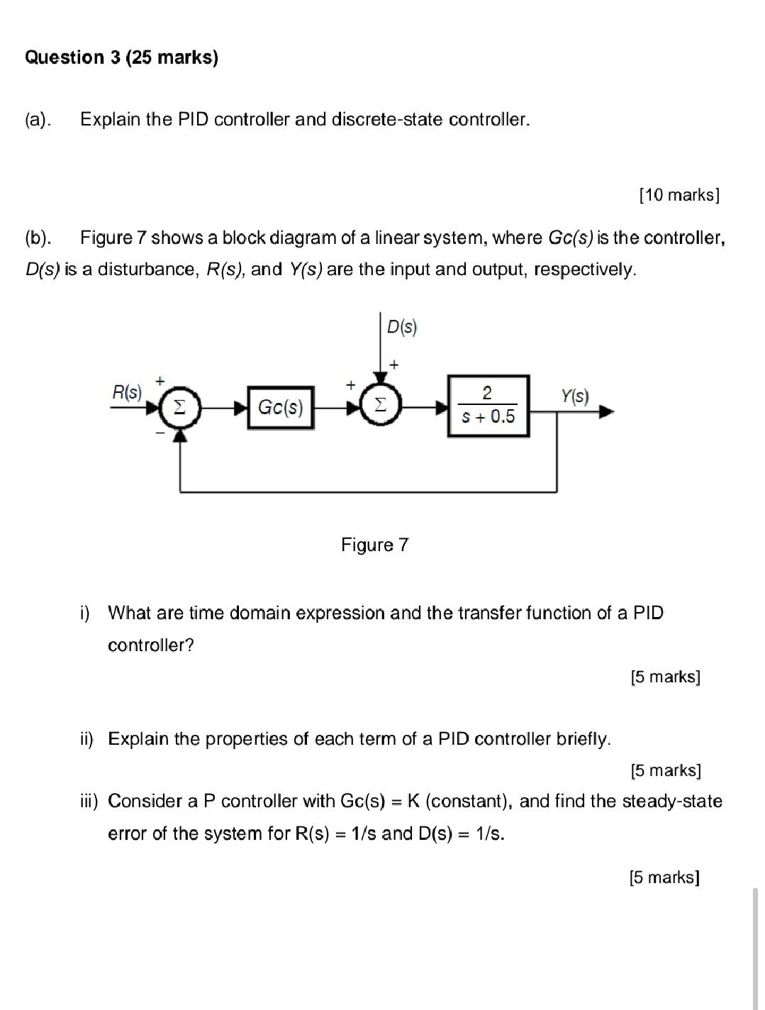 Solved hi expert please help to solve below Control Systems | Chegg.com Solved hi expert please help to solve below Control Systems | Chegg.com