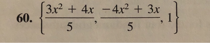 Solved Determine whether the given second-degree polynomials | Chegg.com