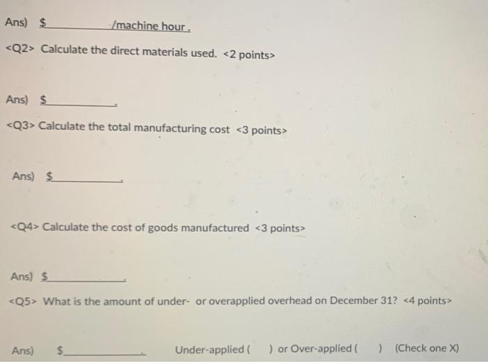 Solved PSH Company has shown the following data for the | Chegg.com