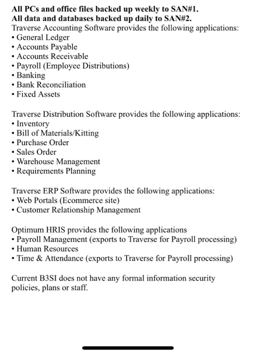 B3SI Data Center/Server Room (Room 127) Two | Chegg.com
