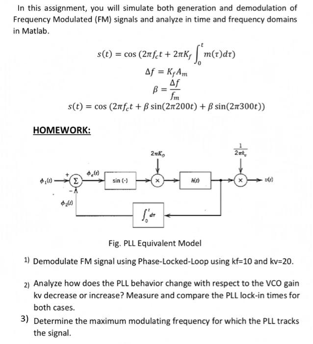 In this assignment, you will simulate both generation | Chegg.com