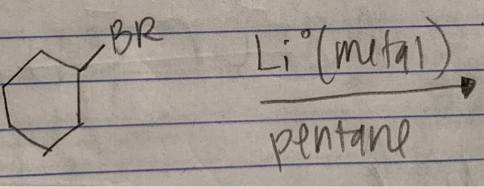 Solved Li (metal) pentane | Chegg.com