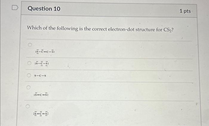 [solved] Which Of The Following Is The Correct Electron Do