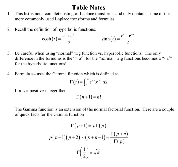 Solved 1) Find the Laplace transform of each of the | Chegg.com