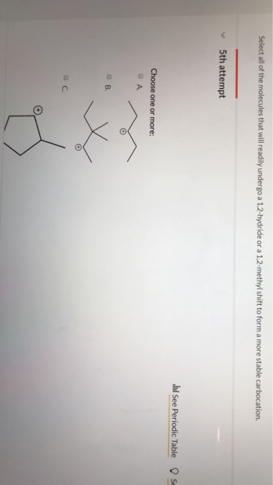 Solved Select all of the molecules that will readily undergo | Chegg.com