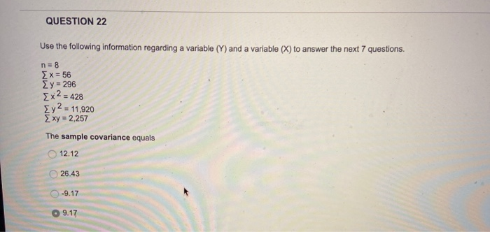 Solved to test for a direct relation between X and Y, the | Chegg.com